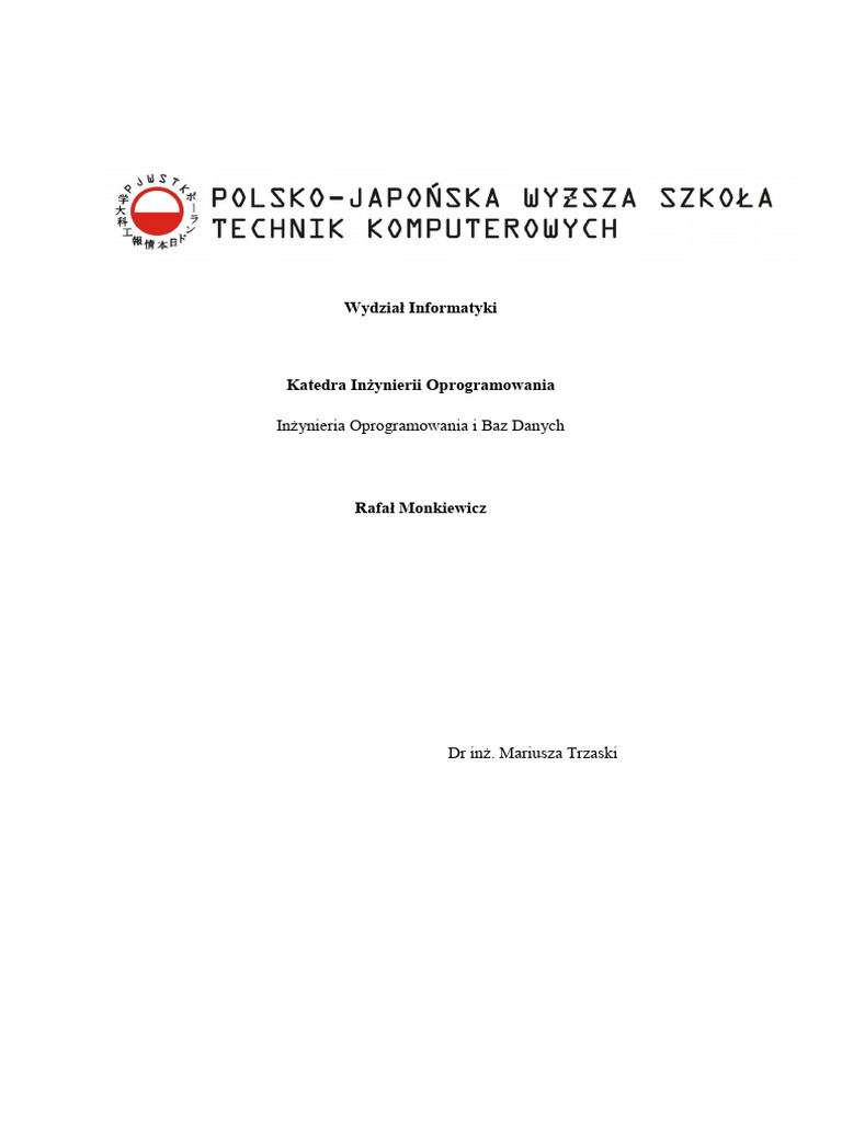 Monkiewicz | PDF