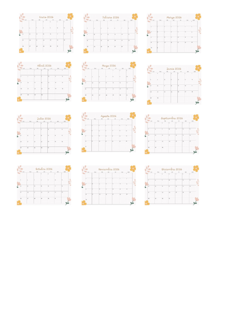 Almanaque Oli Princesa | PDF