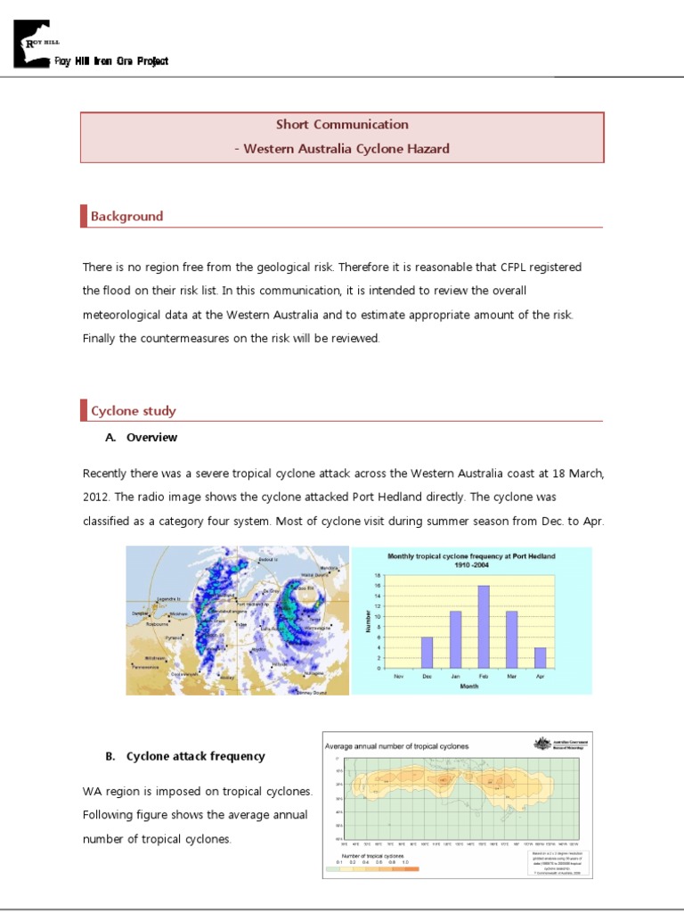 Risk - Cyclone Study | PDF | Tropical Cyclones | Cyclone