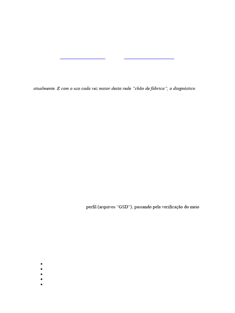 Métodos Para Diagnóstico Em Redes Profibus DP | PDF | Rede de ...