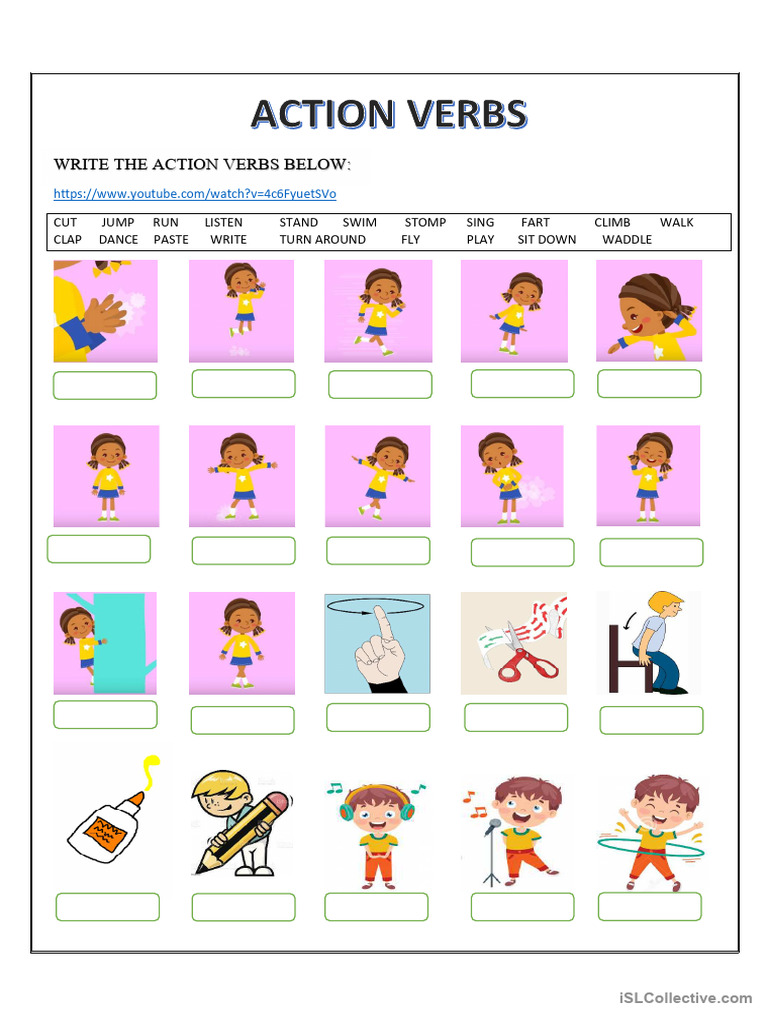 Action Verbs | PDF