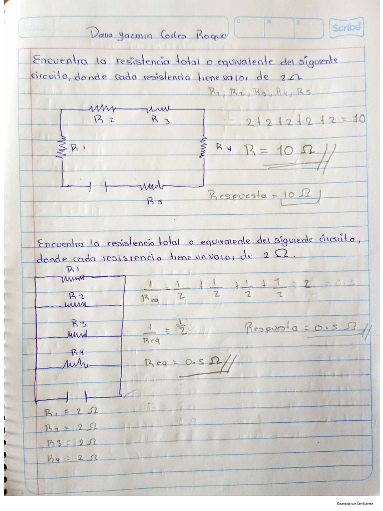 Resistores - Dalia Yazmin Cortés Roque La Energía en Los Procesos de La ...