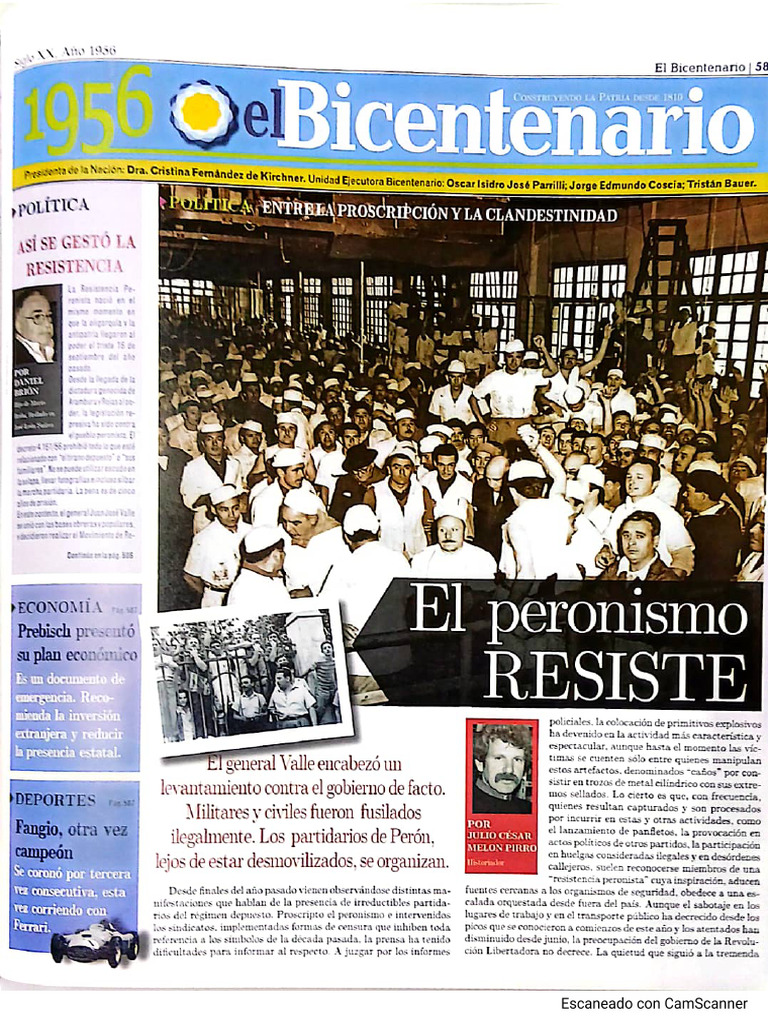 Resistencia Peronista 1956 | PDF