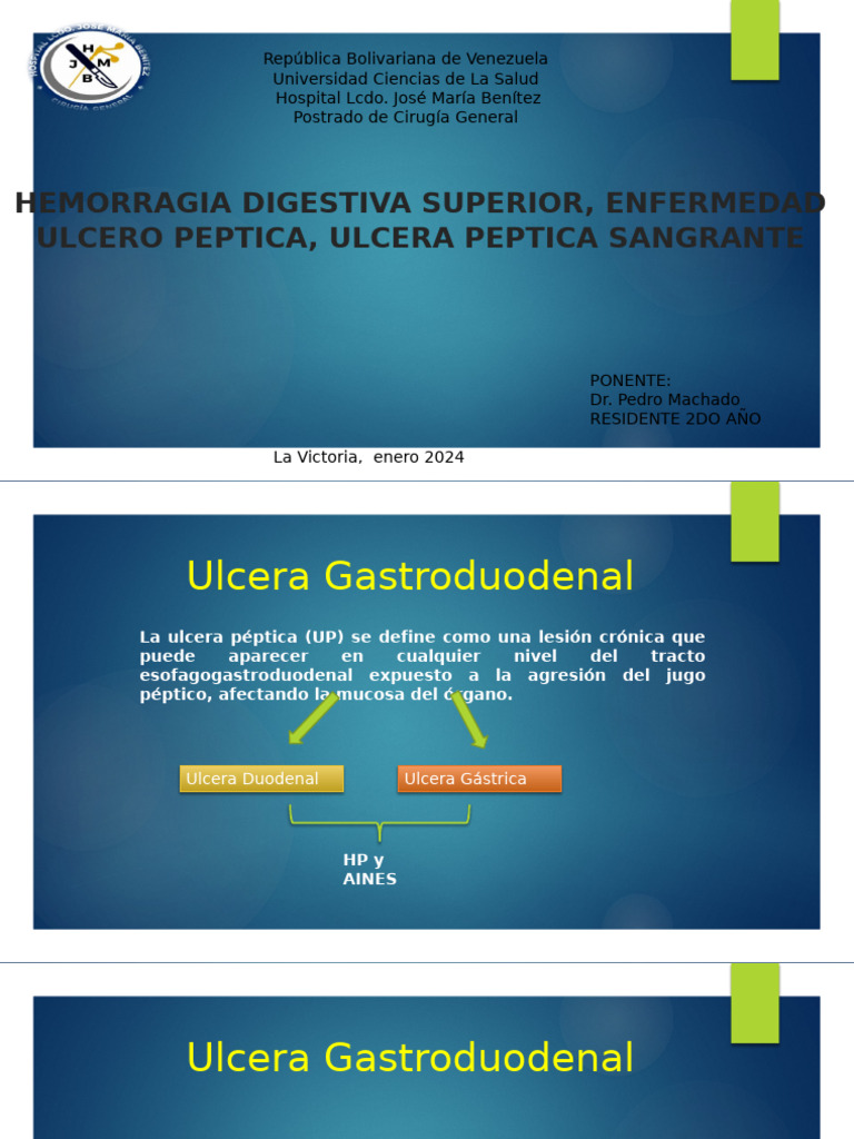 Ulcus Peptico | PDF | Estómago | Medicina CLINICA