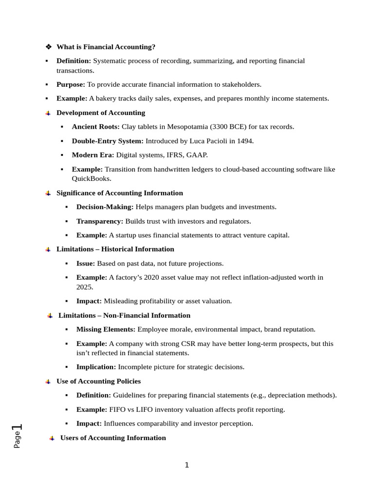 Understanding Financial Accounting Basics | PDF | Accounting ...