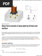 Eurocode 2 Holding Down Bolt Design | PDF | Stress (Mechanics ...