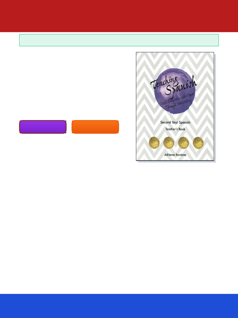 Review:: Teaching Spanish With Comprehensible Input Through ...