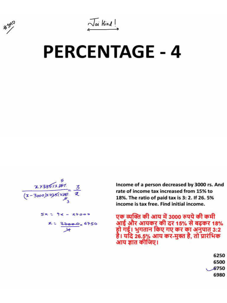 Percentage 4qa | PDF