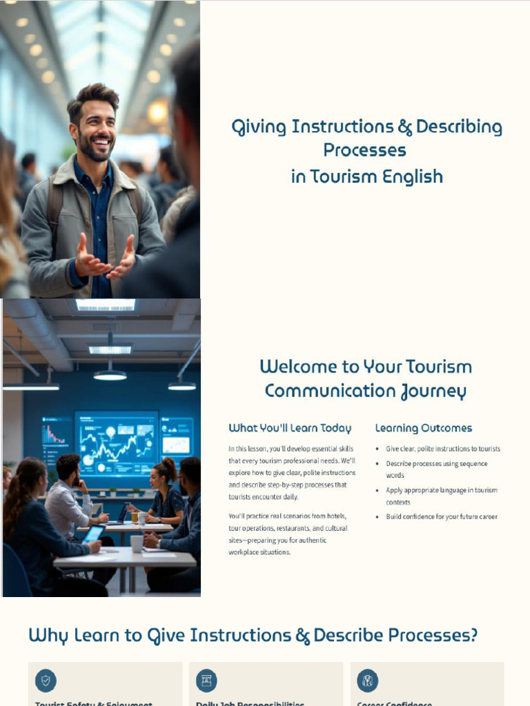 Giving Instruction and Describing Process | PDF