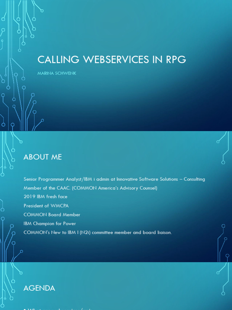 Calling Web Services in RPG Explained | PDF | Web Service | Soap