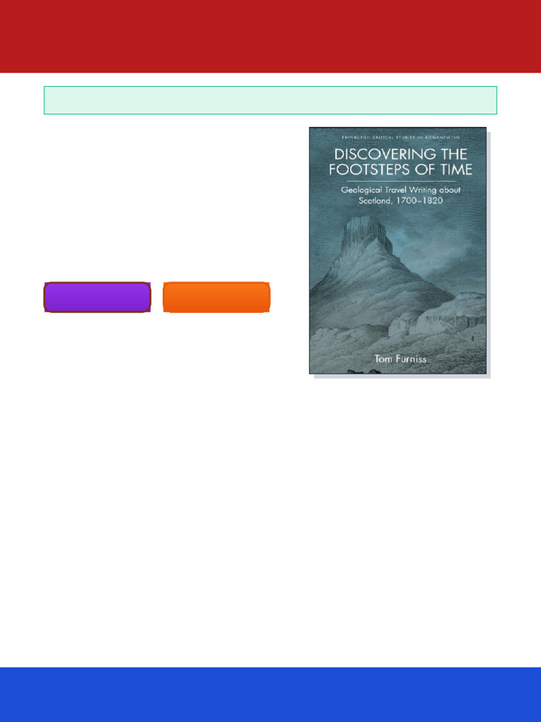 Discovering The Footsteps of Time Geological Travel Writing About ...