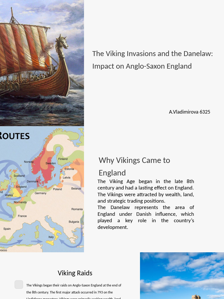 Viking Invasions and Danelaw Impact | PDF | Vikings | Danelaw