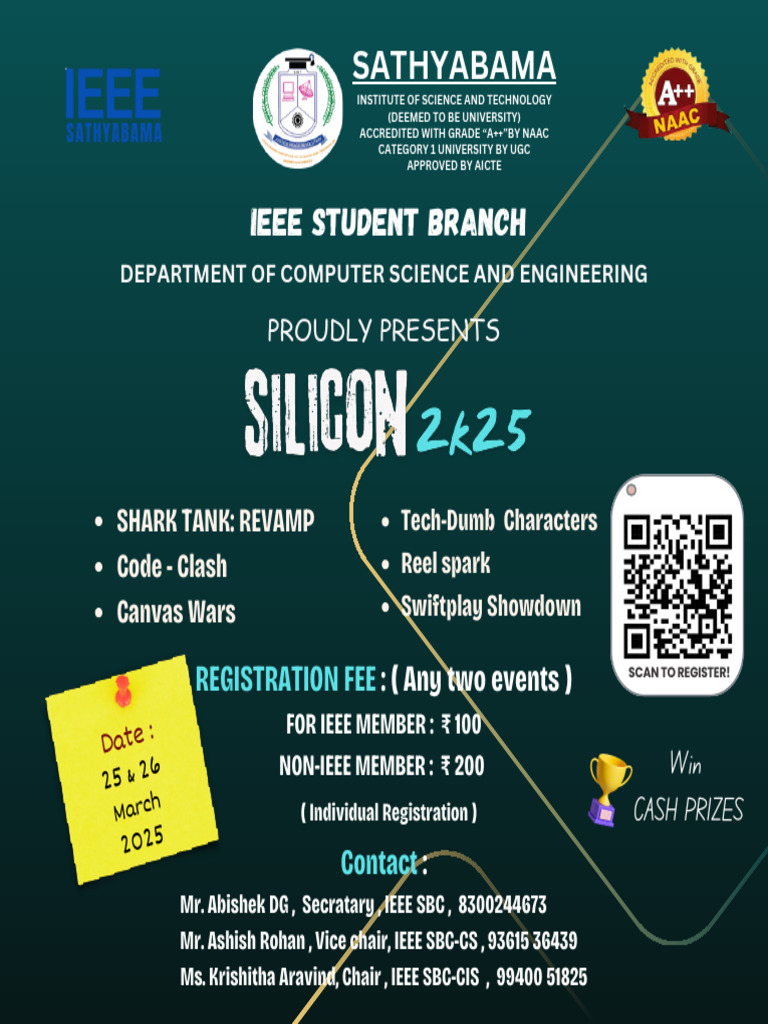 Silicon Event-IEEE Poster's | PDF