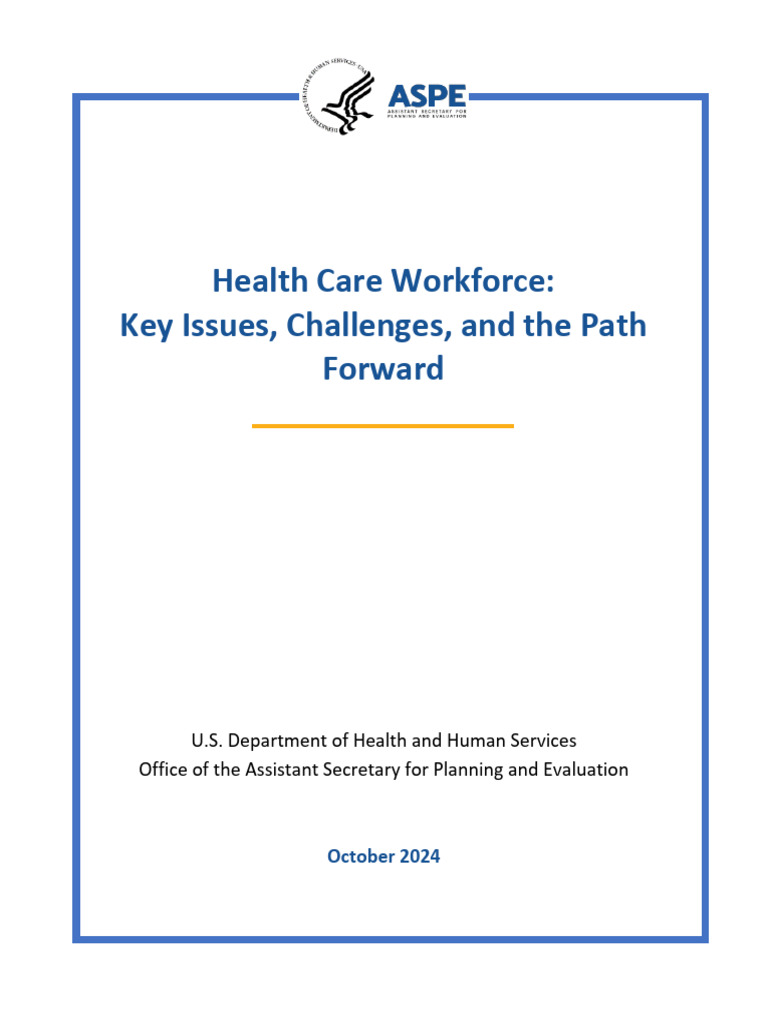 Health Care Workforce Challenges Report | PDF | Mental Health | Health ...