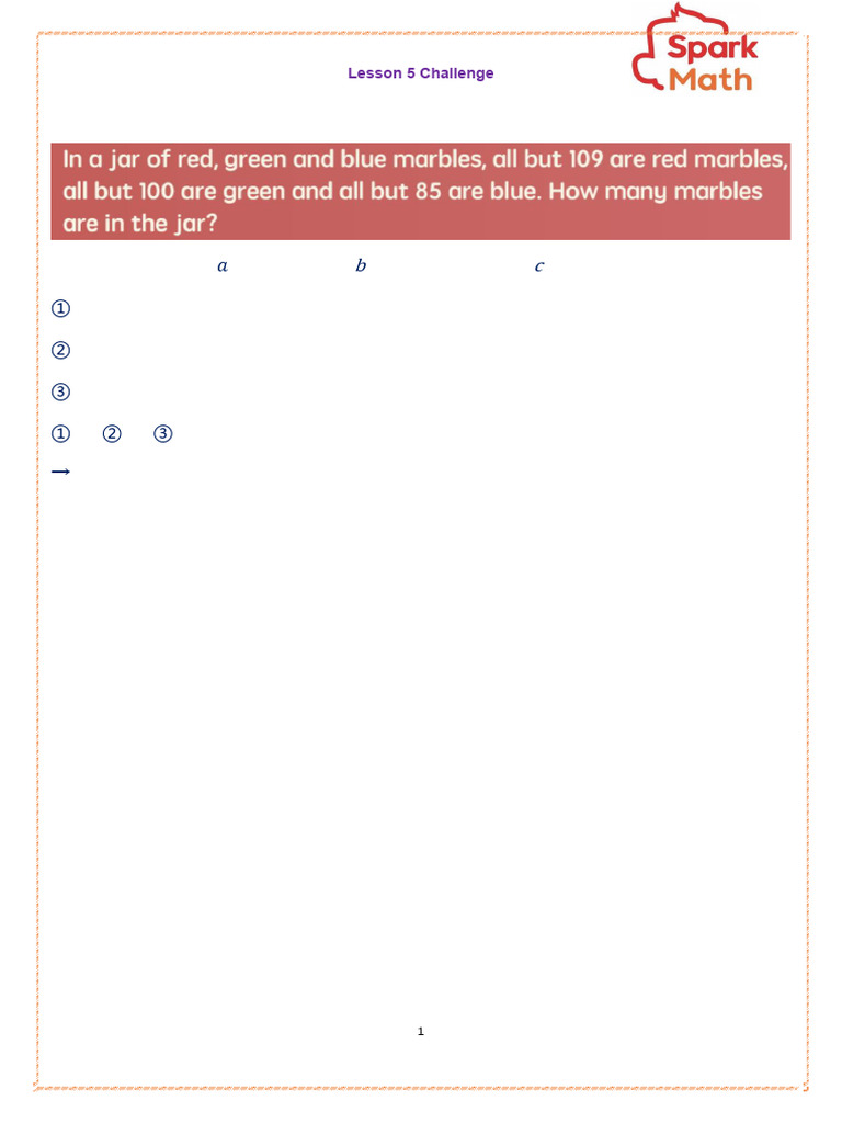 Math Challenges and Solutions Guide | PDF