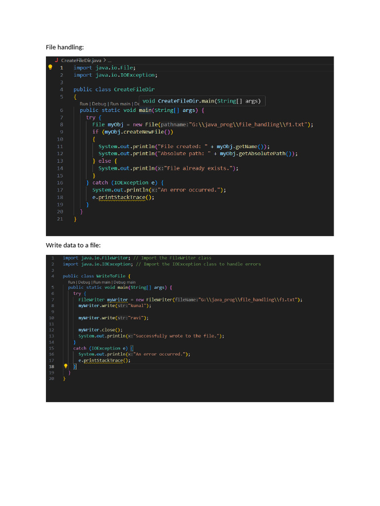 File Handling | PDF