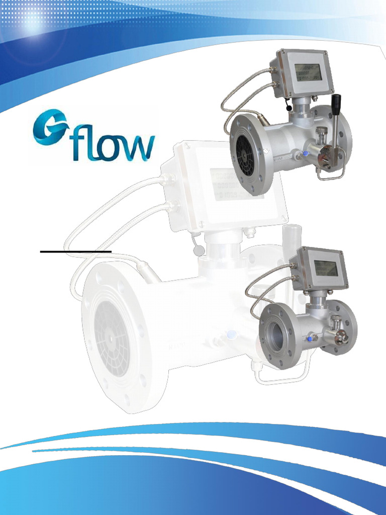 GTG-6100 GFLOW Turbine Flowmeter For Gas | PDF | Flow Measurement | Turbine