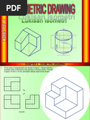 Isometric Drawing Exercises In Mm