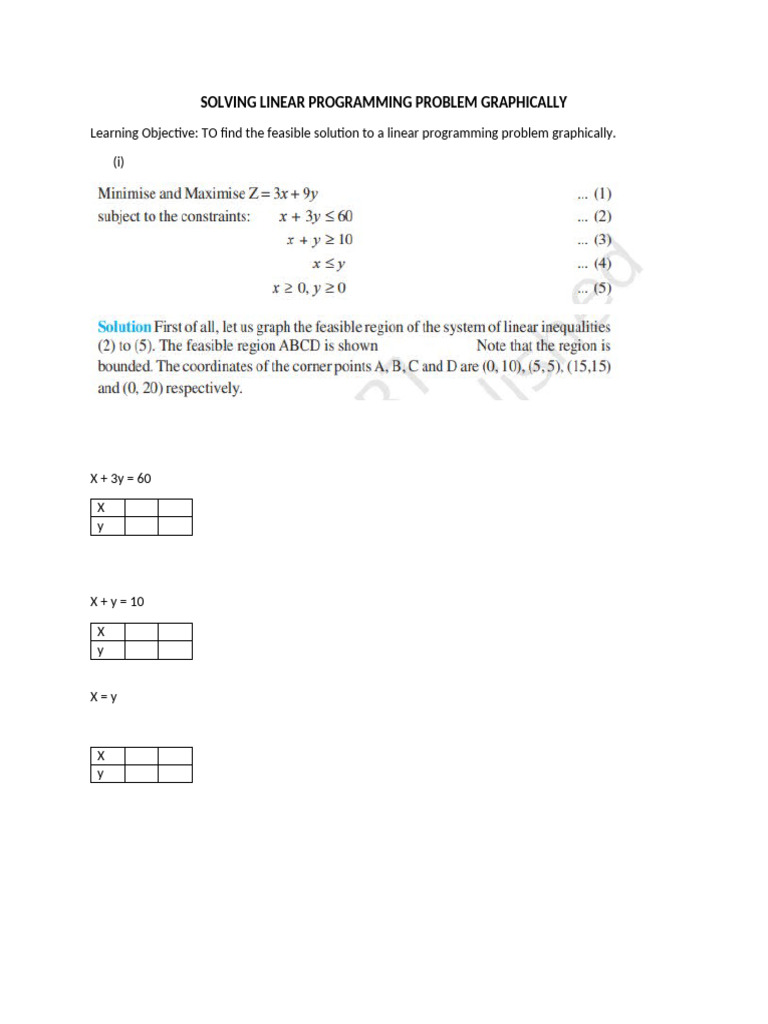 Xii Math Activity 10 - Lpp-1 | PDF