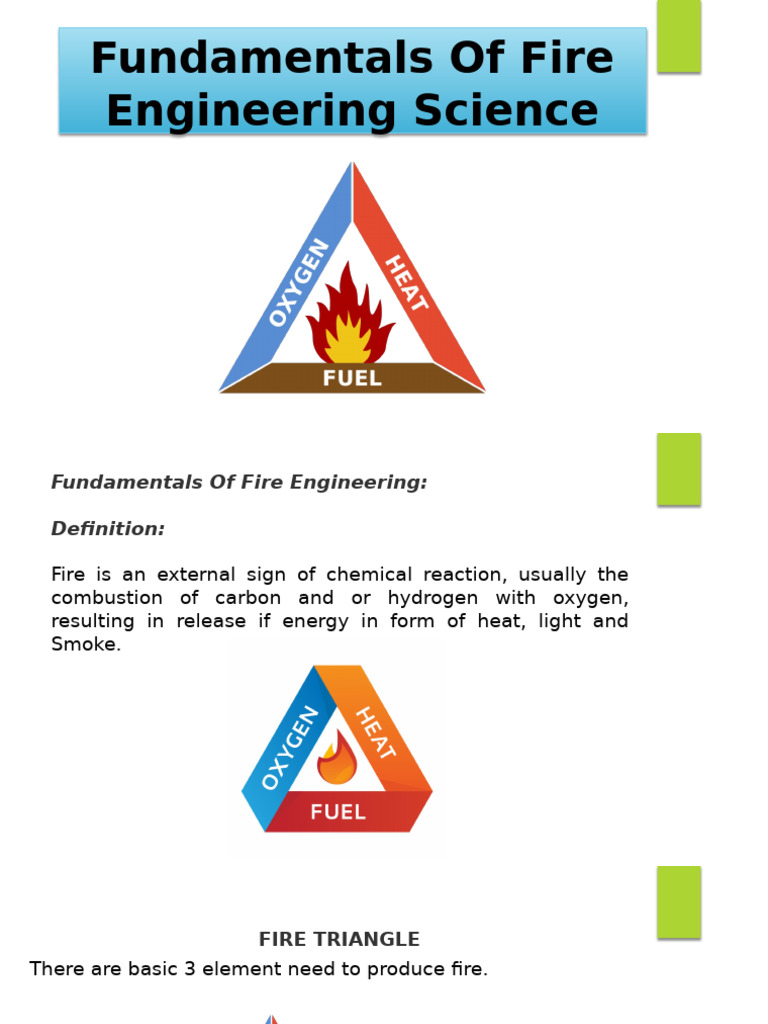 Fire Engineering Fundamentals Explained | PDF | Combustion | Fuels