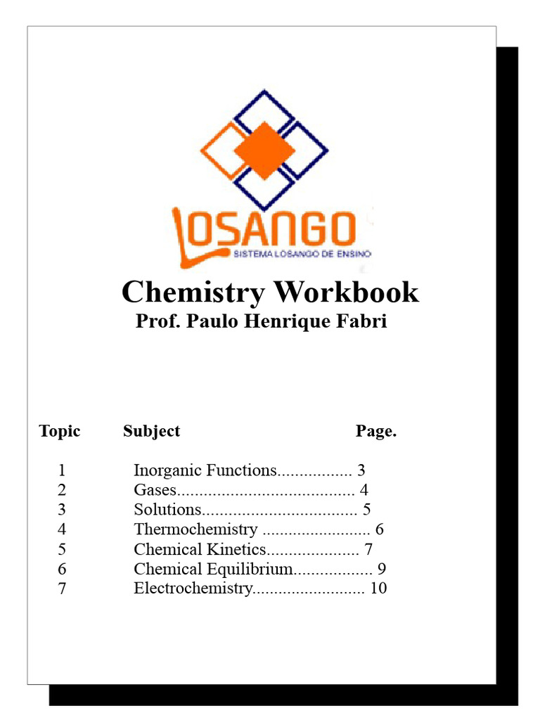 Chemistry Handbook-Anglo | PDF | Chemical Reactions | Hydrogen Peroxide