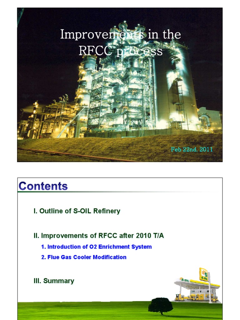 RFCC | Oil Refinery | Chemical Processes