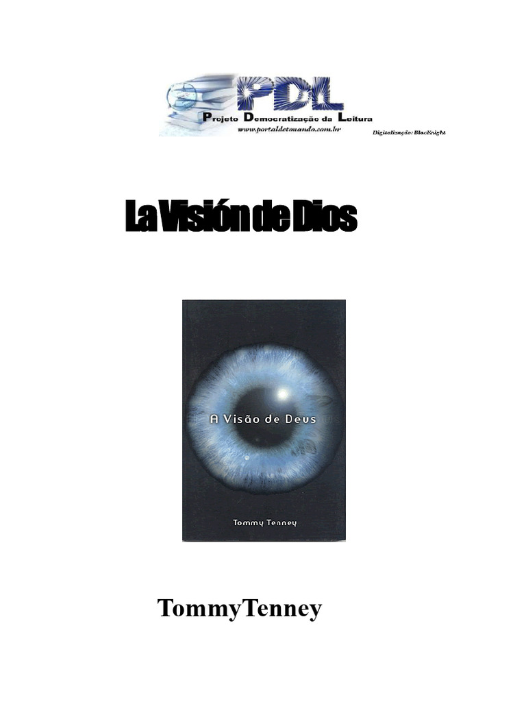 La Visión de Dios - Tommy Tenney | PDF | Dios | Satán