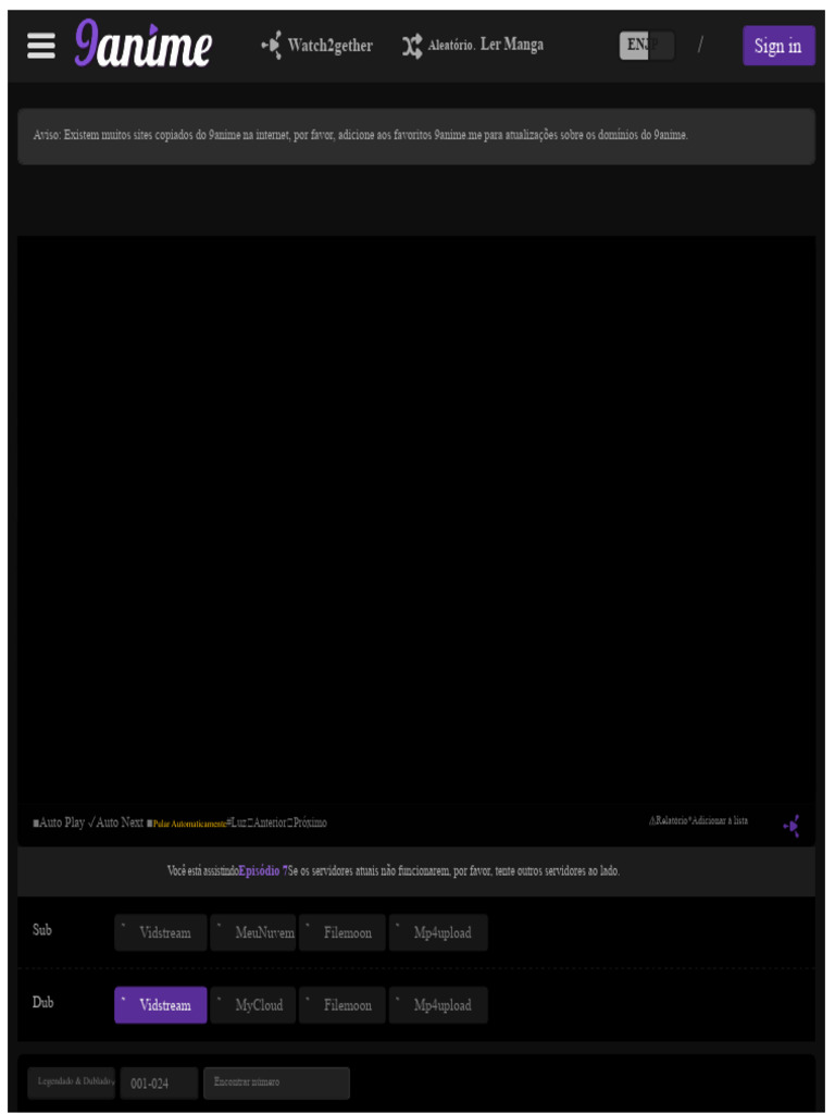 Assistir 9anime: Episódio 7 Online | PDF