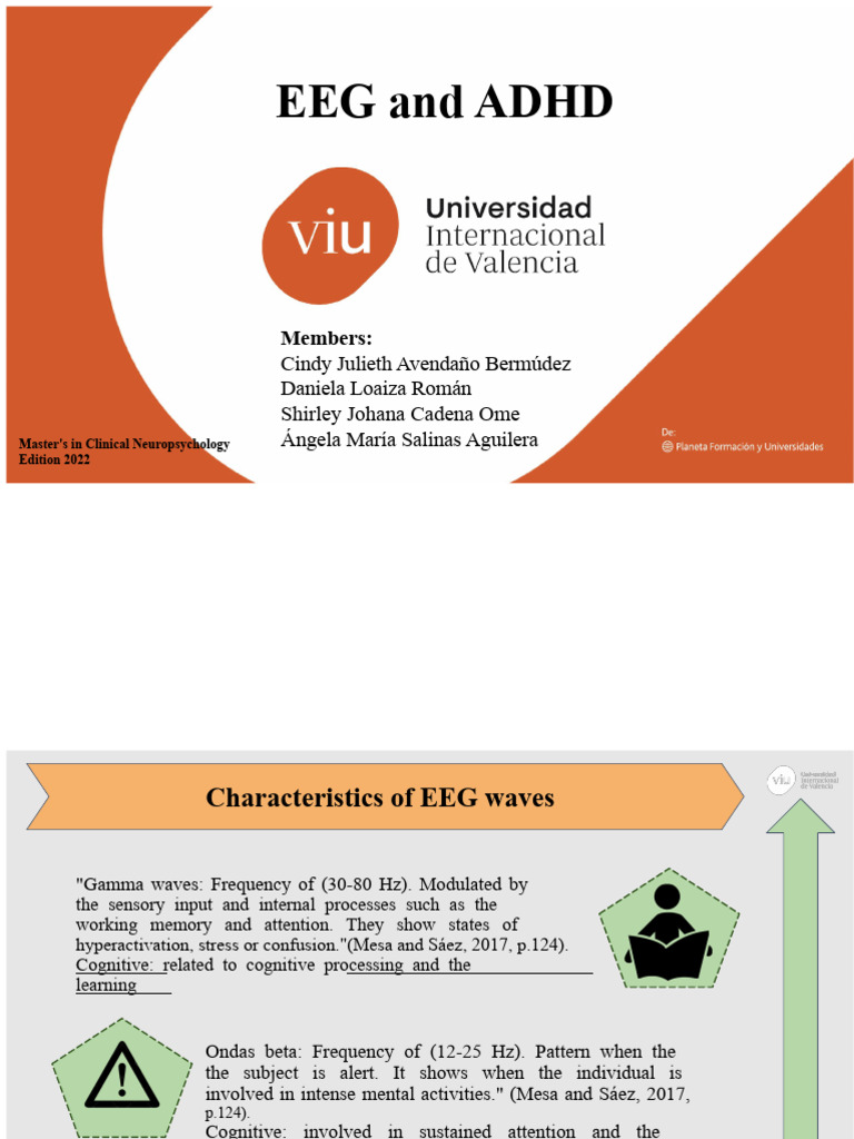 EEG Profiles in ADHD Diagnosis | PDF | Electroencephalography | Attention