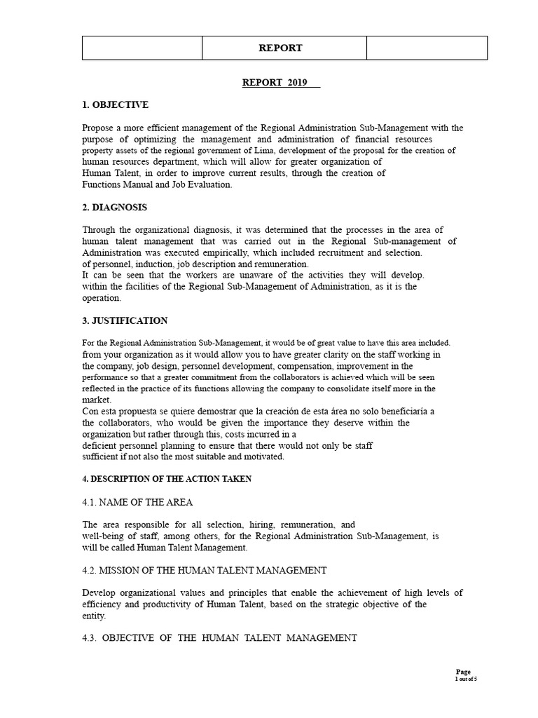 Report On HR | PDF | Human Resource Management | Occupational Safety ...