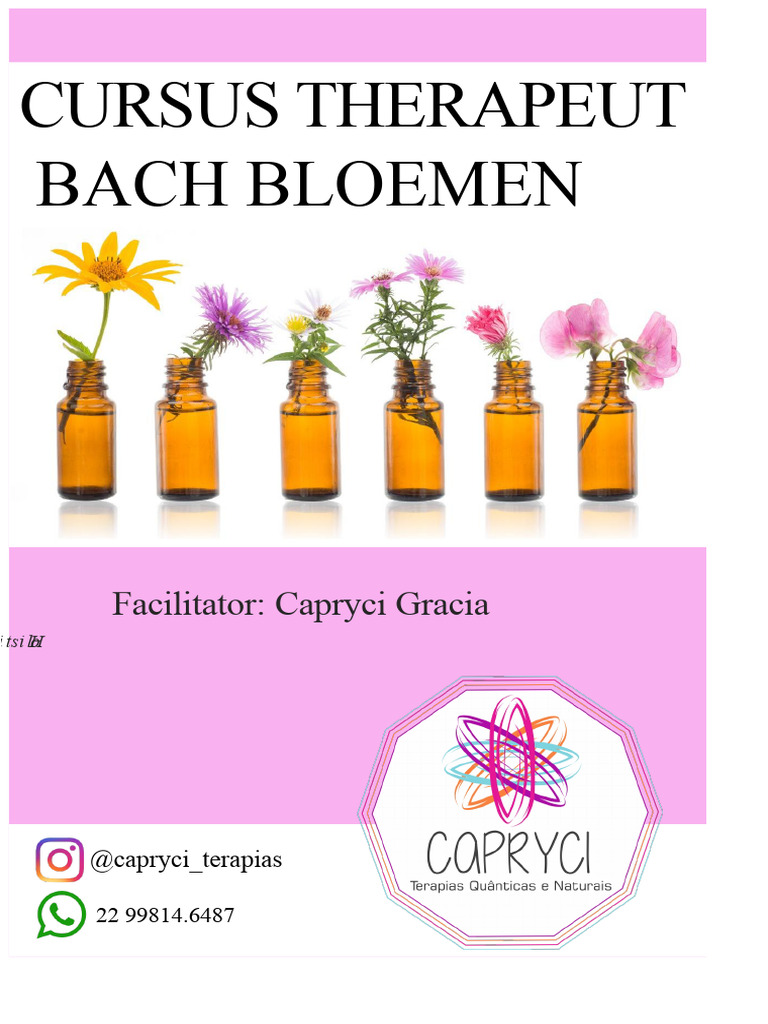 Bach Bloesem Remedies | PDF