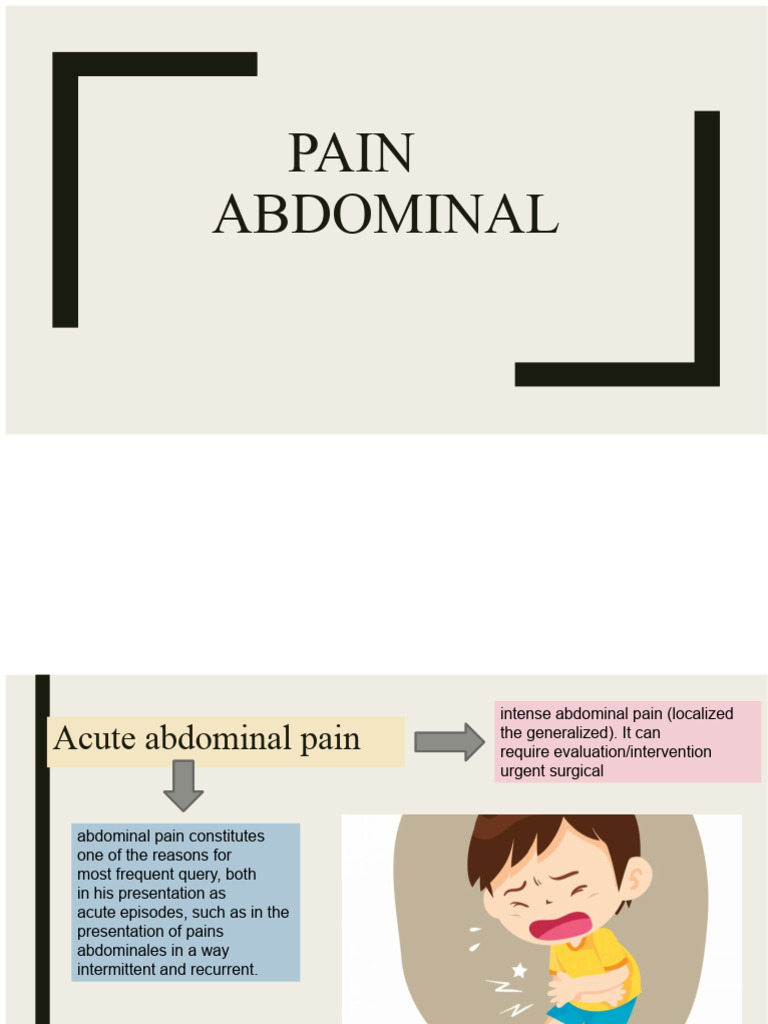 Abdominal Pain | PDF | Pain | Peritoneum