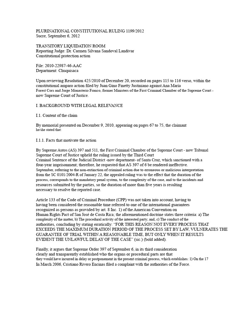 SC On The Extinction of Criminal Action Due To The Maximum Duration of ...
