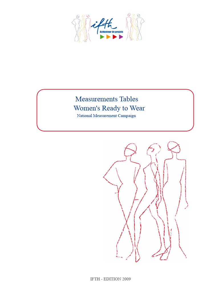 Women's Ready-to-Wear Measurement Guide | PDF | Neck | Waist