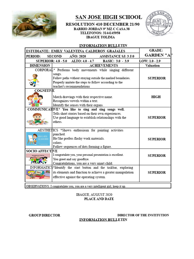 Preschool Bulletins Garden A | PDF | Cognition | Human Communication