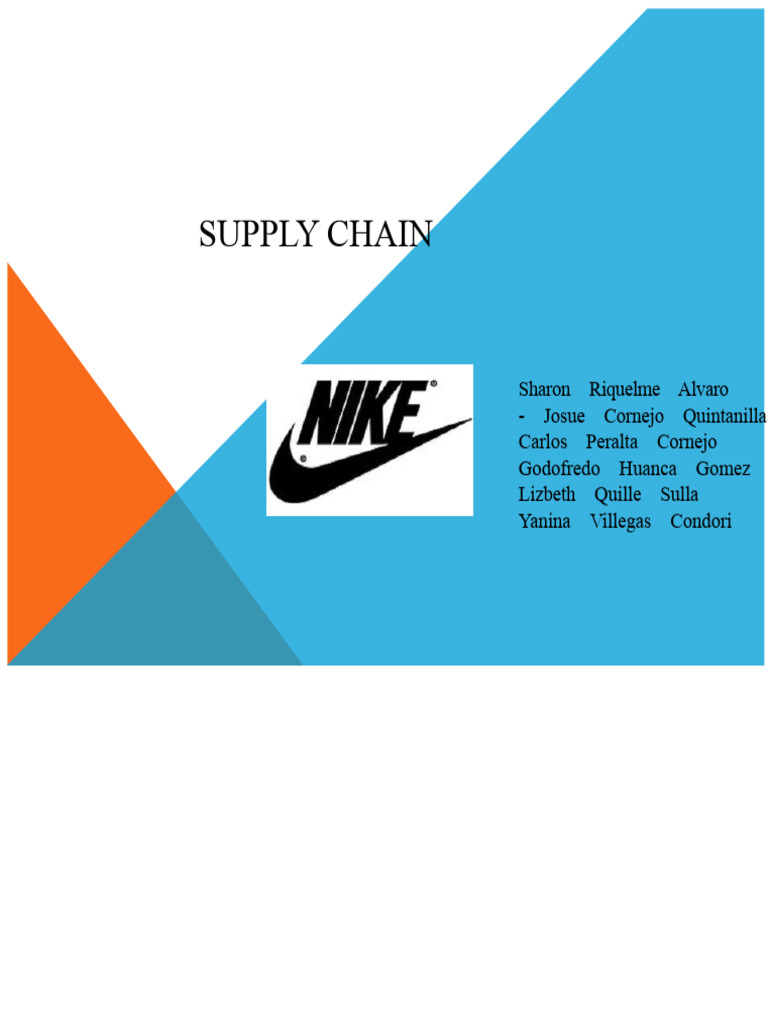 Supply Chain - Nike | PDF | Supply Chain | Business