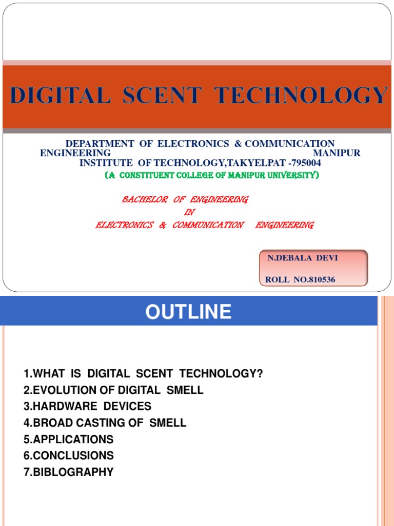 Digital Scent Technology Overview | PDF | Odor | Virtual Reality