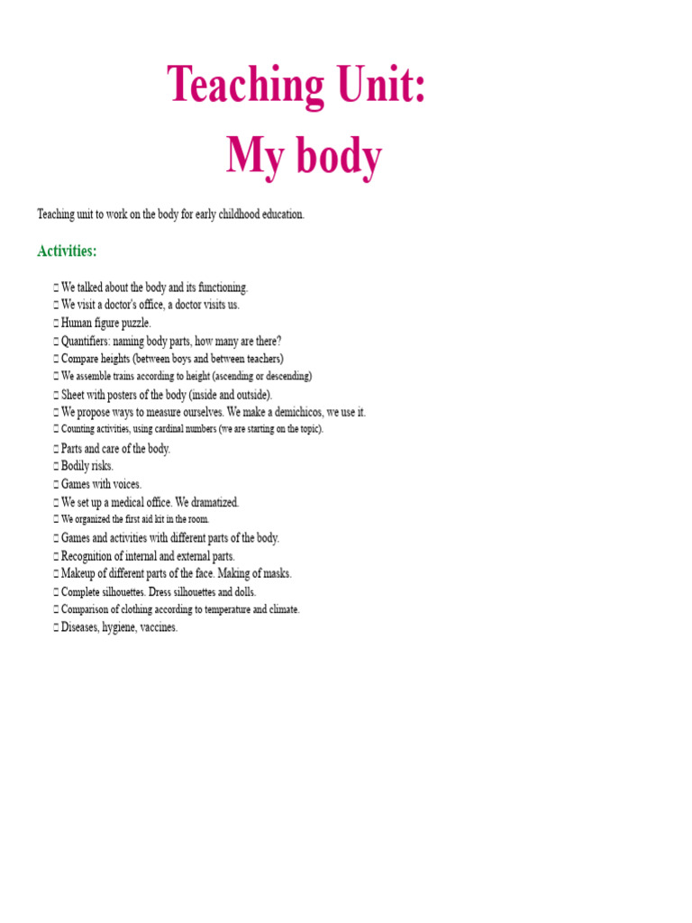 Exploring the Human Body for Kids | PDF | Knowledge
