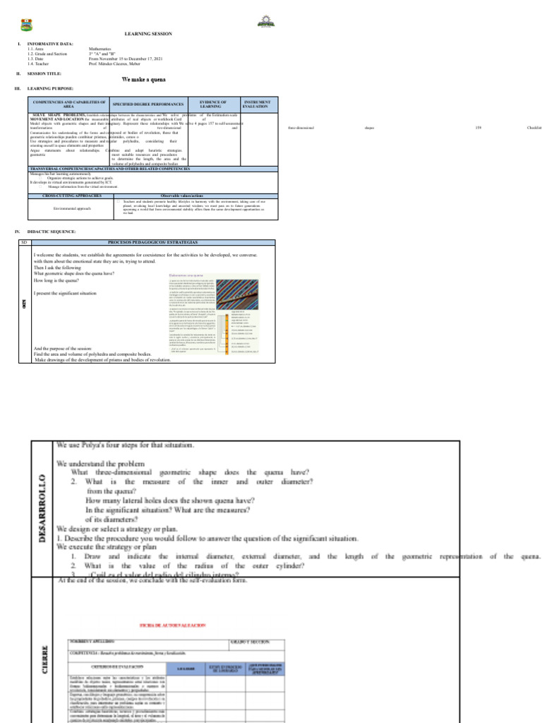 Learning Session 4 | PDF | Geometry | Shape