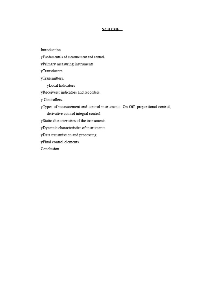 Measurement and Control Instrumentation Guide | PDF | Instrumentation ...