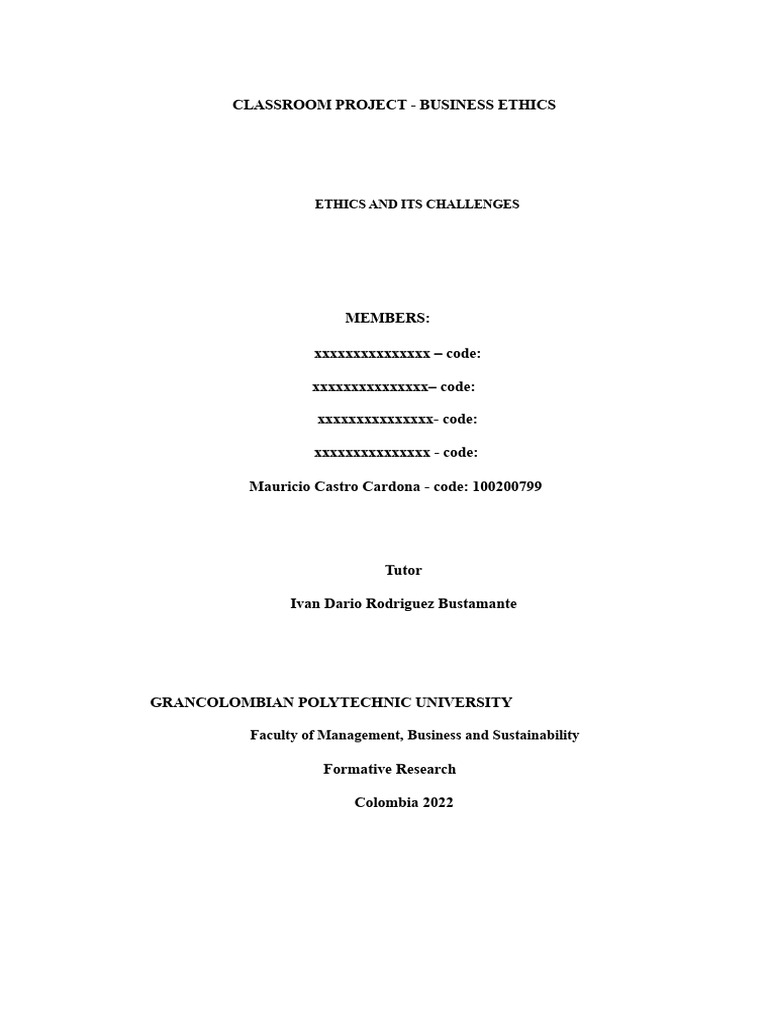 Delivery 3. Business Ethics | PDF | Business Ethics | Value (Ethics)