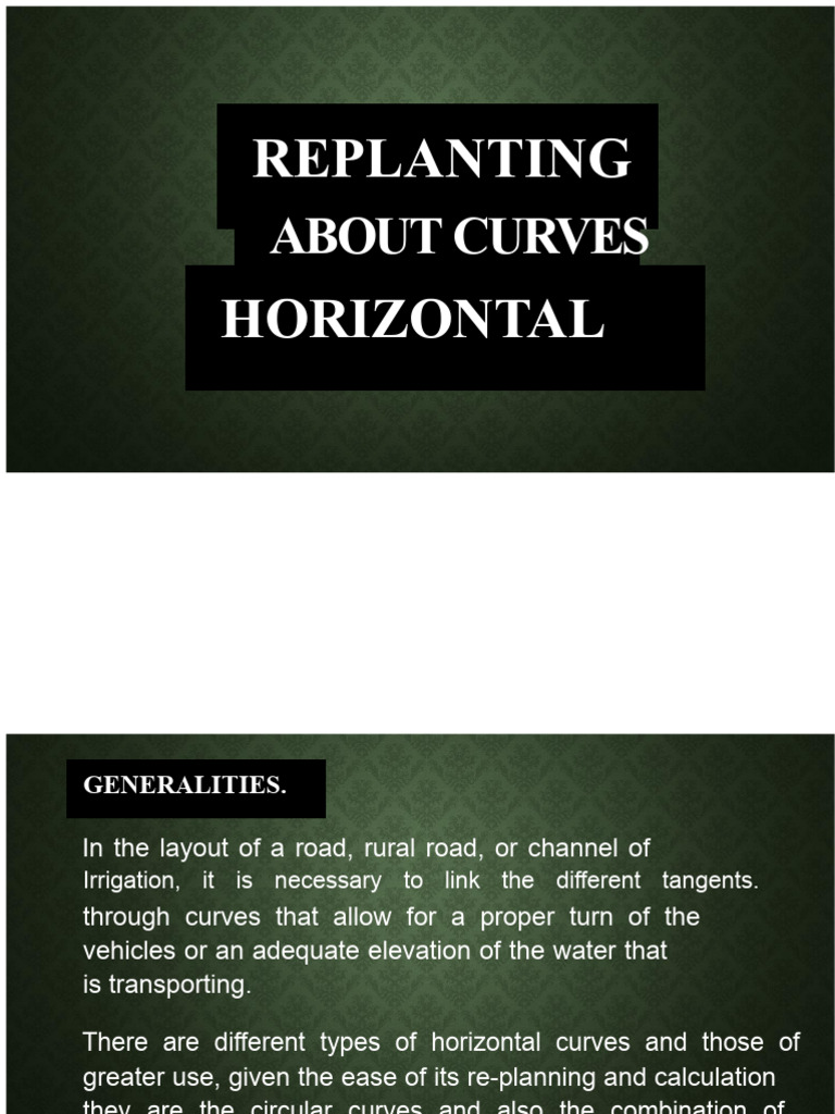 Rethinking Horizontal Curves | PDF | Tangent | Geometry