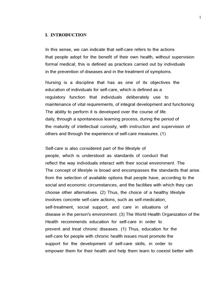 Self-Care Introduction and Results | PDF | Diabetes | Insulin