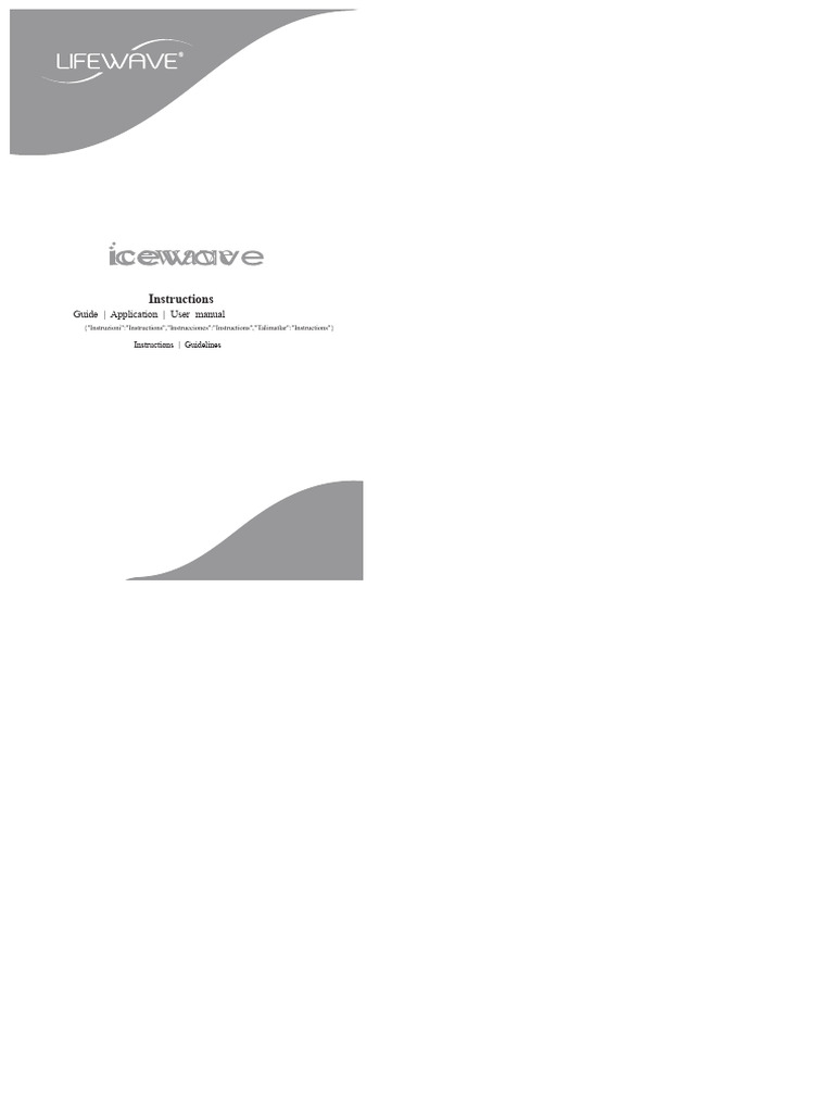 IceWave Patch Usage Instructions | PDF