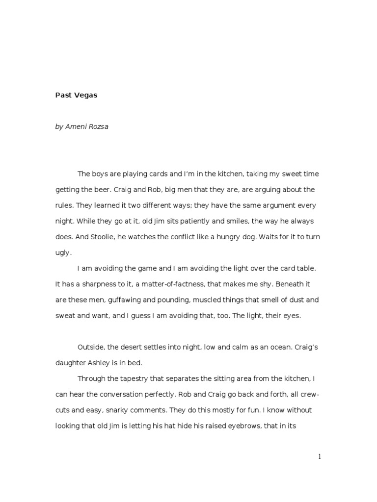 Past Vegas: by Ameni Rozsa | PDF | Leisure | Nature