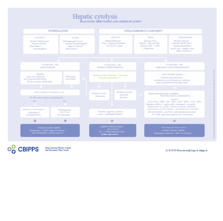 Hepatic Cytolysis - Diagnostic Orientation and Management Approach ...