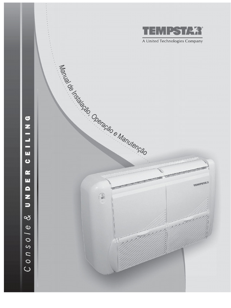 256.08.651-E-01-07 IOM Console Tempstar PDF | PDF | Pipe (Fluid ...