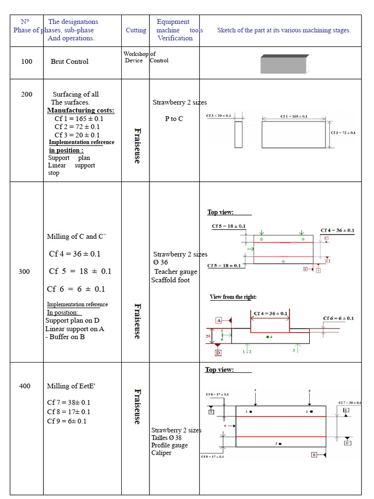 Machining Range of The Part 2 | PDF | Machining | Drilling