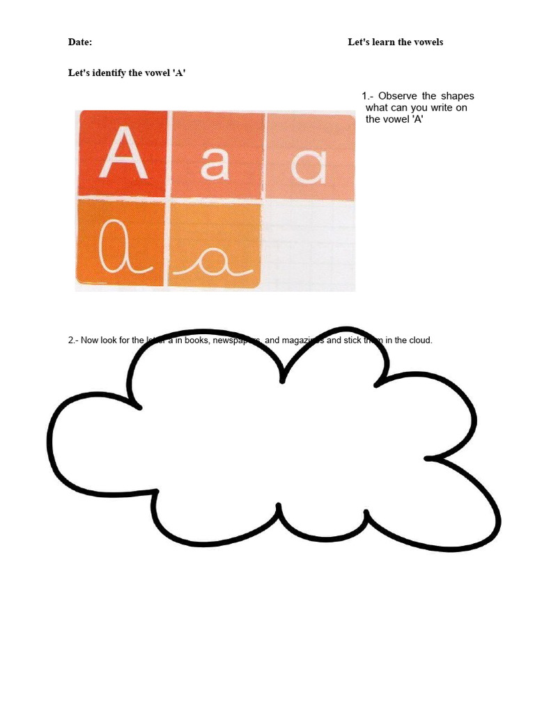 Writing of Vowels | PDF | Letter Case | Notation