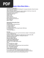 Electric Motor Rewinding Guide | PDF | Electric Motor | Electrical ...